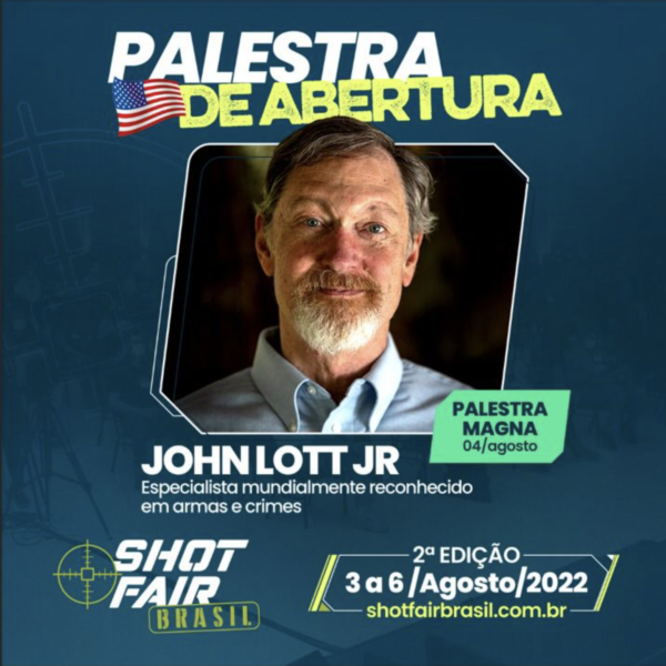 Dr. John Lott’s Talk at the Brazil SHOT Fair 2023