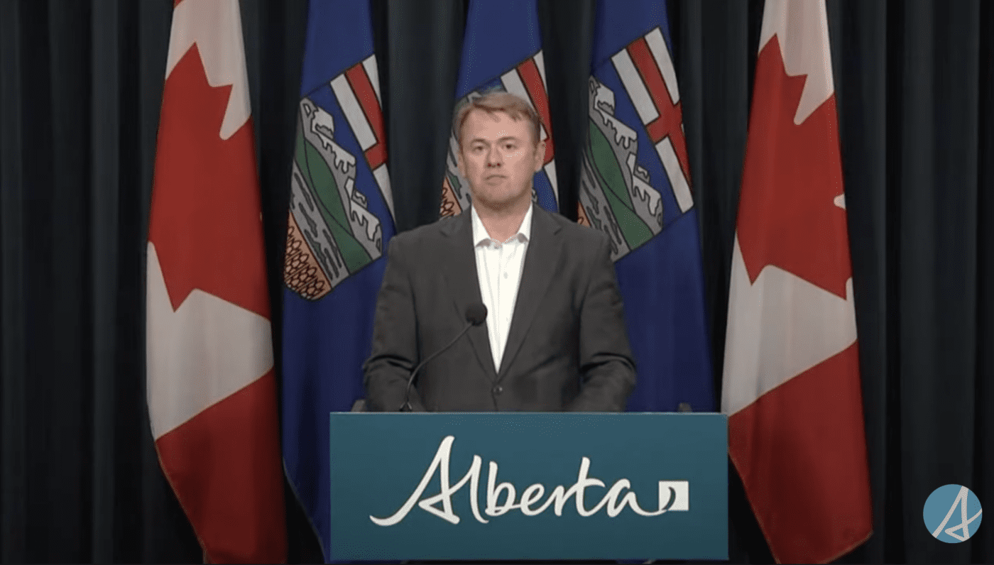Alberta Minister of Justice and Solicitor General Explains that his ...